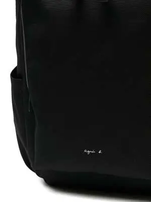 AGNÈS B. Logo-print Zip-up Backpack