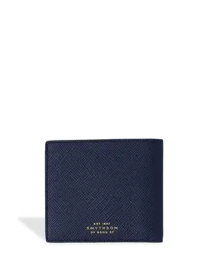 Smythson Panama Six-card Bi-fold Wallet