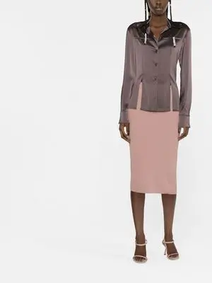 Stella McCartney Rib-knit Midi Skirt