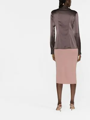 Stella McCartney Rib-knit Midi Skirt