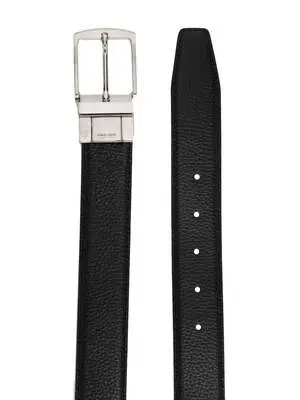 Giorgio Armani Engraved-logo Detail Belt