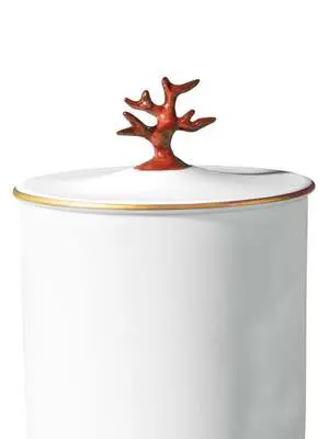 L'Objet Footed Coral Candle
