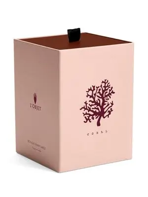 L'Objet Footed Coral Candle