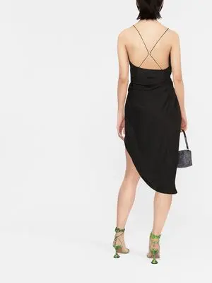Gauge81 Silk Asymmetric Draped Dress