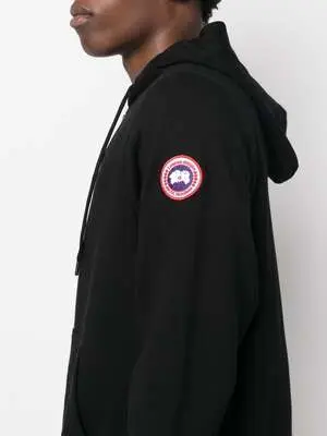 Canada Goose Cotton Logo-patch Hoodie