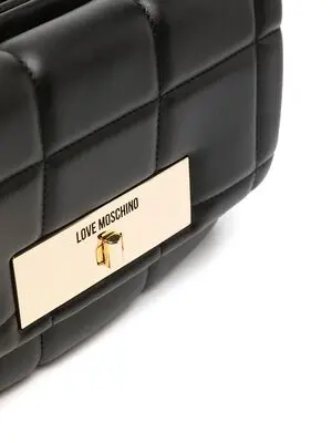Moschino Quilted Cross Body Bag