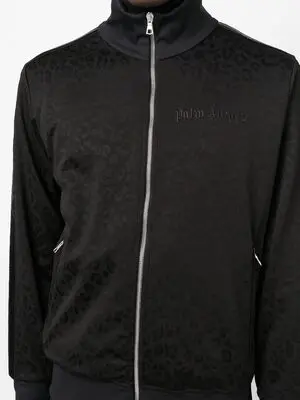 Palm Angels Logo-print Track Jacket - Black