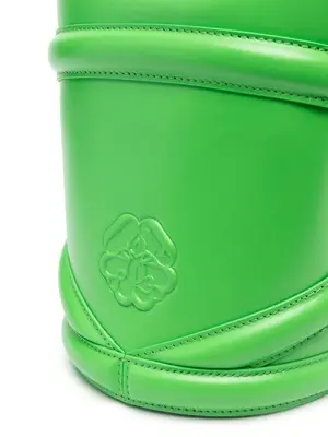 Alexander McQueen The Curve Bucket Bag - Green