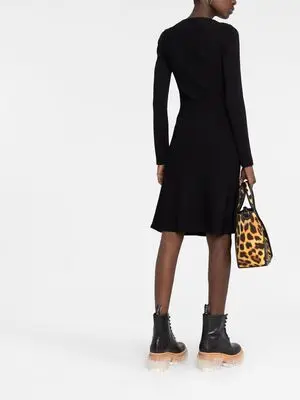 Stella McCartney Sweetheart-neck Flared Dress
