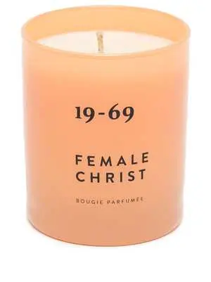 19-69 Female Christ Scented Candle - Orange