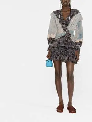 Ulla Johnson Sara Ruffled Mini Dress