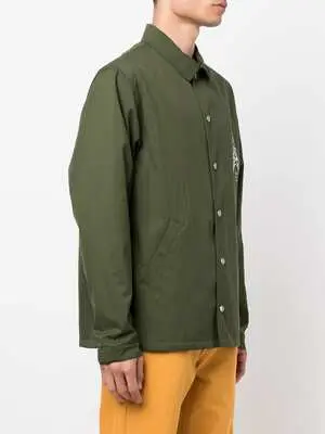 Kenzo Chest Logo-print Shirt Jacket