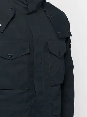 Stone Island Feather-down Hooded Jacket - Blue