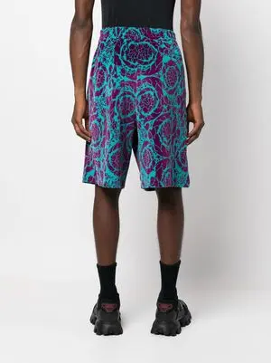 Versace Abstract Pattern Bermuda Shorts