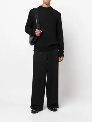 JIL SANDER Crew-neck Jumper - Black