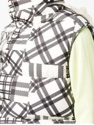 Khrisjoy Padded Checked Gilet