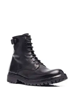 Officine Creative Loraine Lace-up Boots - Black