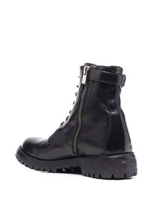 Officine Creative Loraine Lace-up Boots - Black