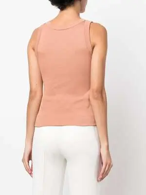 STYLAND Organic Cotton Vest Top - Neutrals