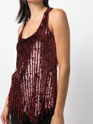 Etro Sequin Tank Top