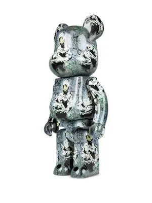 MEDICOM TOY Riot Cop Be@rbrick Figure - Grey