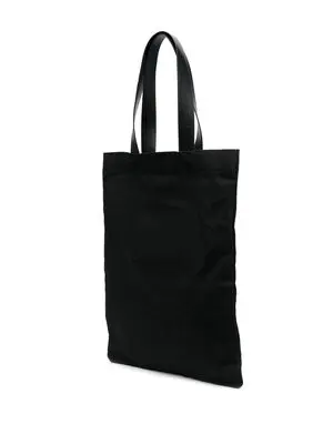 JIL SANDER Logo-print Tote Bag - Black
