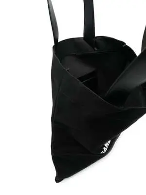 JIL SANDER Logo-print Tote Bag - Black