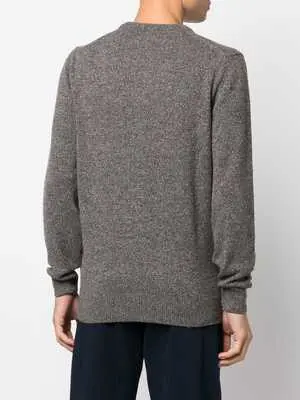 Barbour Crewneck Knitted Jumper - Brown