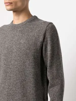 Barbour Crewneck Knitted Jumper - Brown