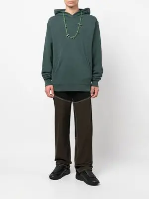 AMBUSH Stoppers Relaxed-fit Hoodie - Green