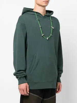 AMBUSH Stoppers Relaxed-fit Hoodie - Green