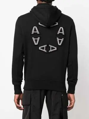 1017 Alyx 9sm Studded Logo Hoodie - Black