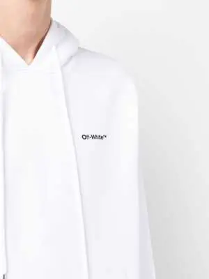 Off-White Logo-print Drawstring Hoodie