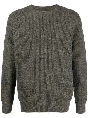 BARBOUR Ribbed-knit Long-sleeve Jumper
