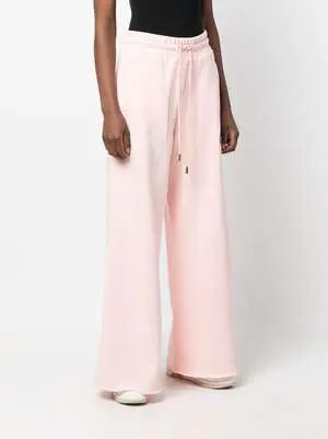 Opening Ceremony Brioches Cotton-jersey Track Pants - Pink