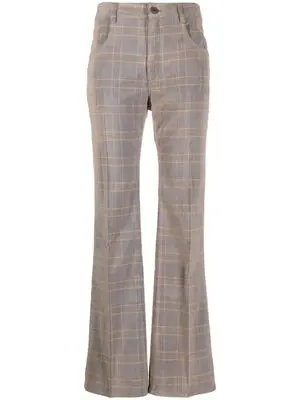 Alexander McQueen High-waisted Flared Trousers