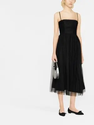 Zimmermann Strapless Tulle Midi Dress