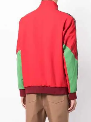 TOGA VIRILIS Colour-block Zipped Sweater With High Neck And Panelled Design