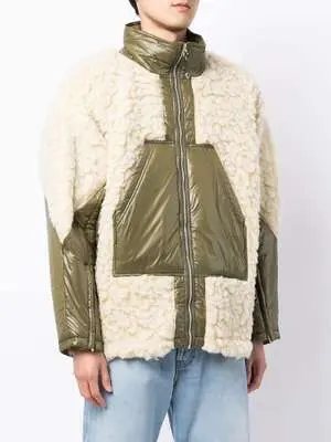 TOGA VIRILIS Faux-shearling Oversize Coat