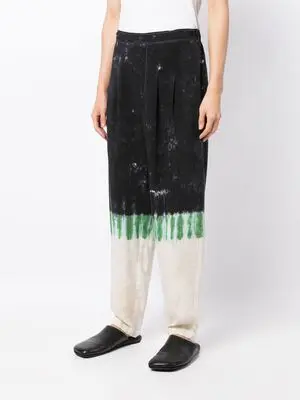 TOGA VIRILIS Tie-dye Print Trousers
