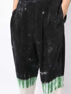 TOGA VIRILIS Tie-dye Print Trousers