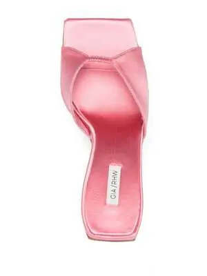 GIABORGHINI Rosie 14 Satin Sandals