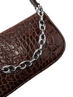 By Far Mini Rachel Tote Bag - Brown