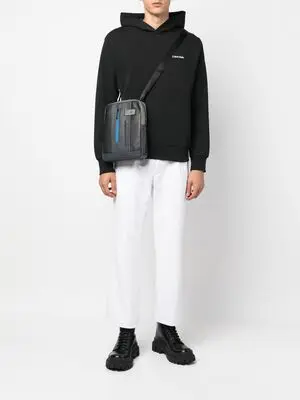 PIQUADRO Calf Leather Messenger Bag