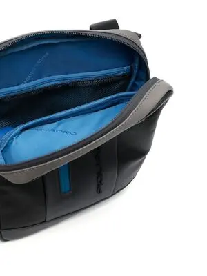 PIQUADRO Calf Leather Messenger Bag