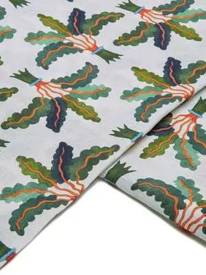 La DoubleJ 180x350 Floral Table Cloth