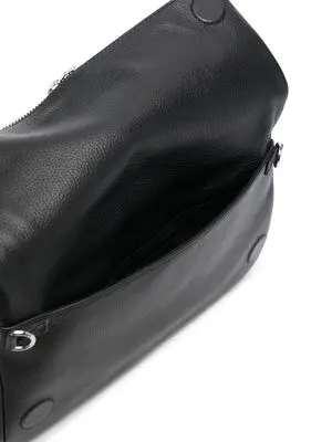 Zadig&Voltaire Logo-plaque Leather Shoulder Bag