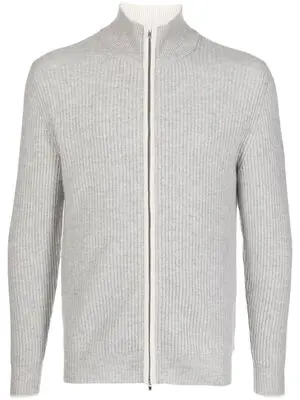 N.peal Zip Up Knitwear For Men