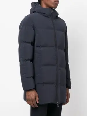Herno Padded Mid-length Coat - Blue