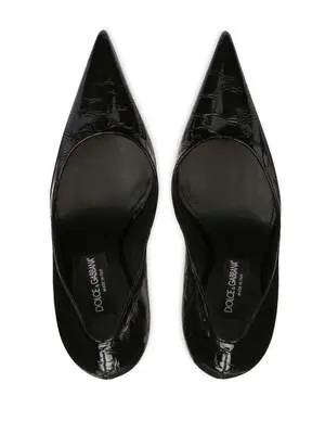 Dolce & Gabbana 105mm Crocodile-embossed Pumps